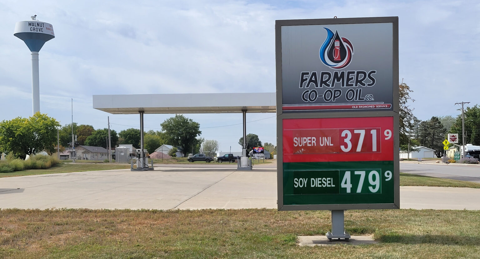 Farmers Co-op Oil, Cenex, Gas Stations, Minnesota