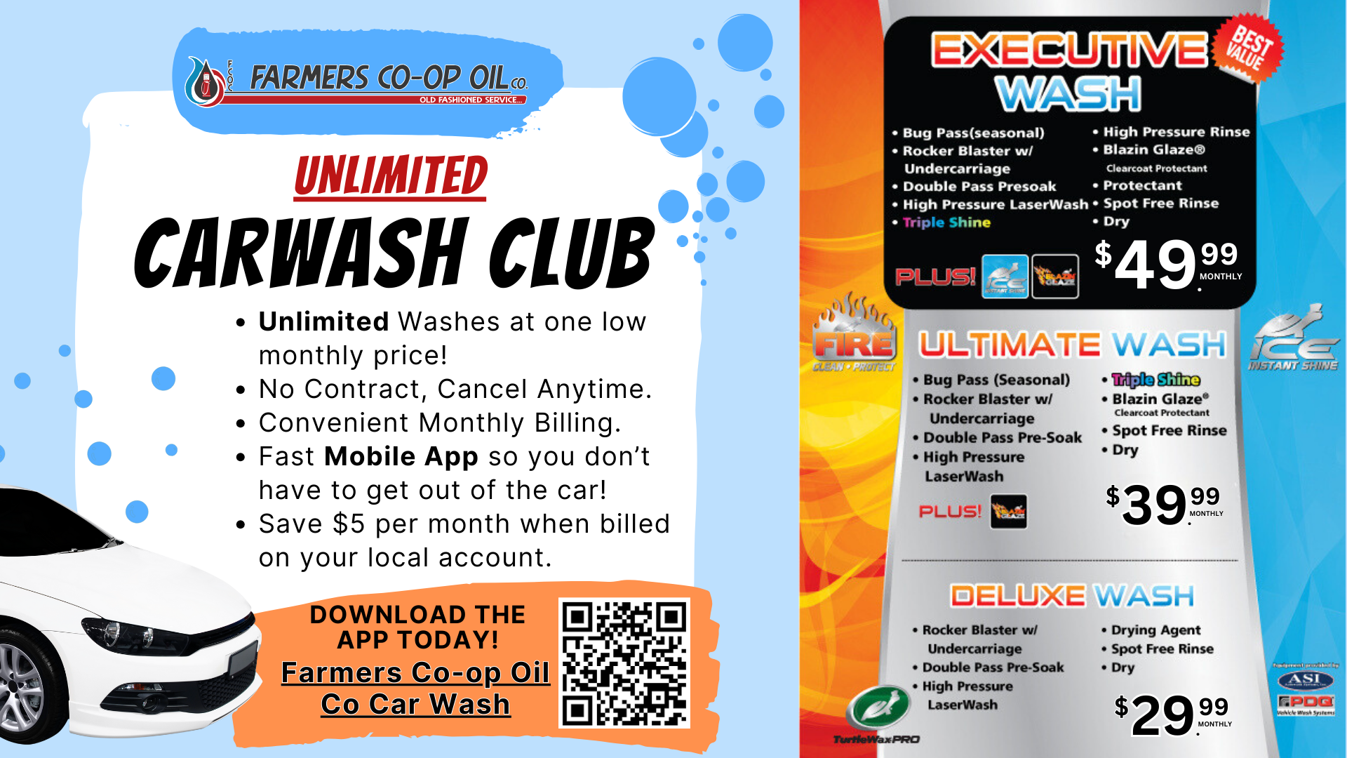 C-Store Carwashes - Farmers Co-op Oil Company of Renville